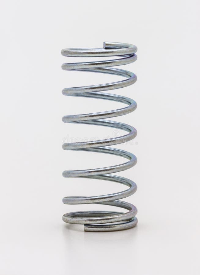 Spring steel. stock image. Image of object, spiraling - 33333857