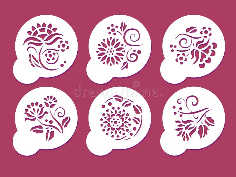 Spring Stencils Stock Illustrations – 386 Spring Stencils Stock ...
