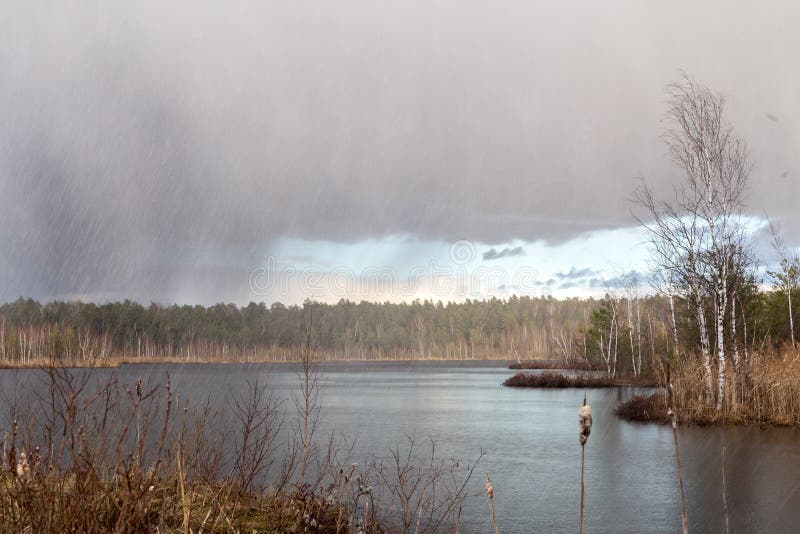 Storm on the Sea stock image. Image of nordic, clouds - 34493629