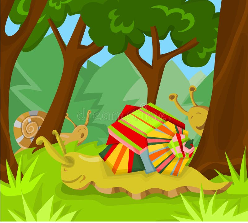 Snail 02 Stock Illustrations – 5 Snail 02 Stock Illustrations, Vectors ...