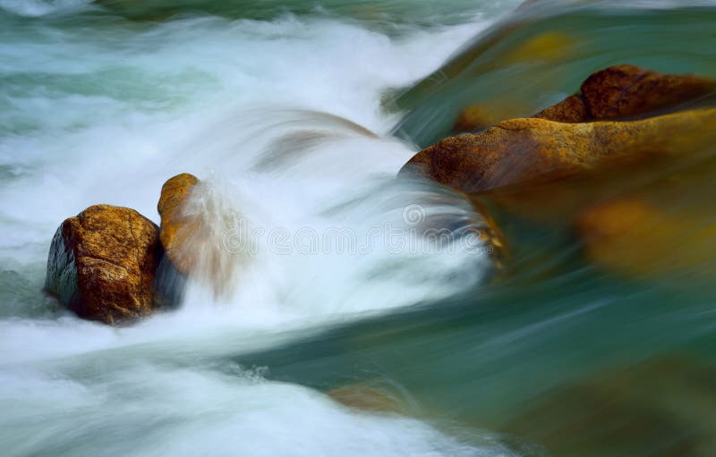 Spring stream stock photo. Image of shadows, river, fresh - 48852932