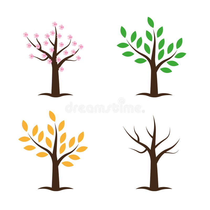Four Seasons Spring Logo Stock Illustrations – 350 Four Seasons Spring ...