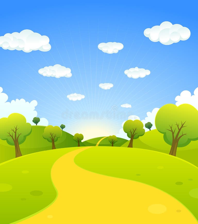Cartoon Country Road Stock Illustrations – 11,388 Cartoon Country Road ...