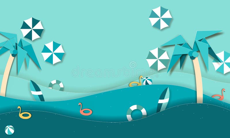 Spring Summer Poster, Banner Vector Illustration and Design Stock ...