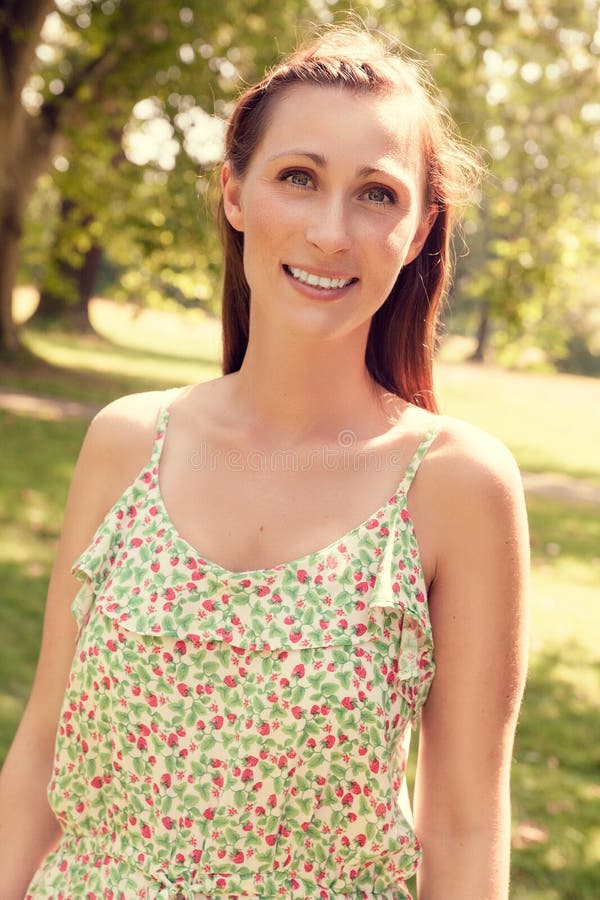 Spring summer stock photo. Image of healthy, portrait - 59524064