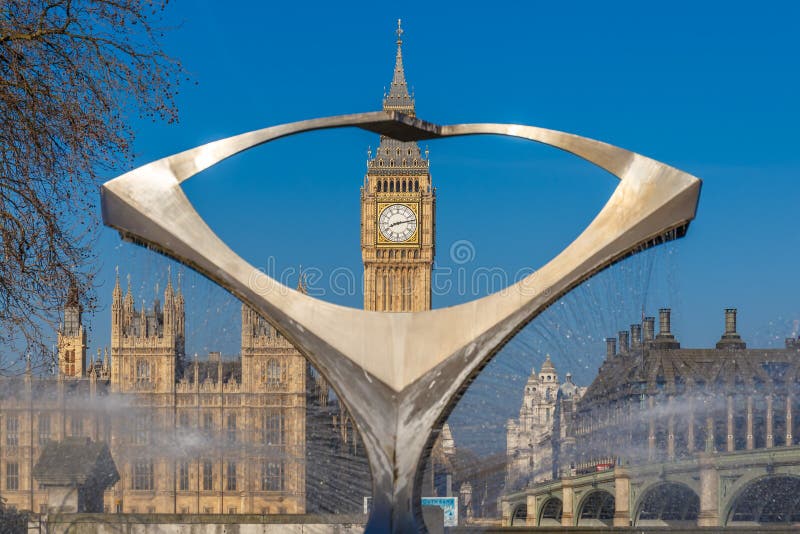 Spring Sunny Morning in Westminster, London Editorial Photography ...