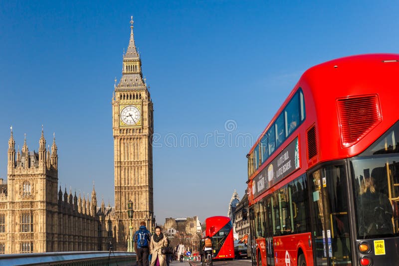 Spring Sunny Morning in Westminster, London Editorial Stock Image ...