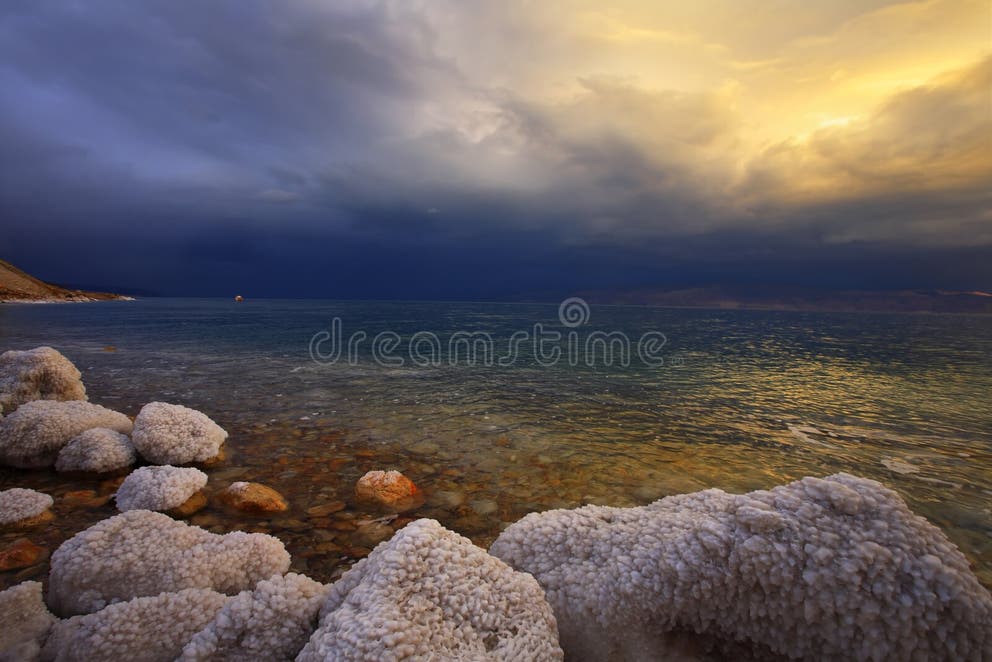 The spring thunder-storm stock photo. Image of deep, rock - 9119614