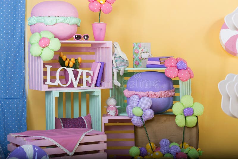 Spring time decor stock image. Image of room, love, background - 68999817