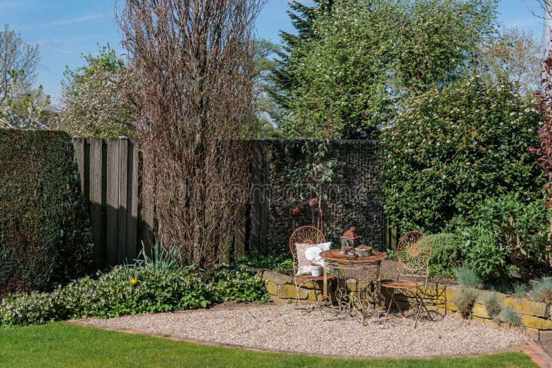 Spring Time in a German Garden Stock Photo - Image of spring, hiking ...