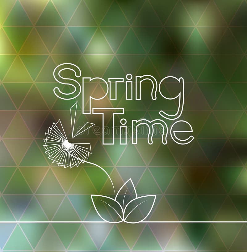 Spring Time Background Stock Illustrations – 53,424 Spring Time ...