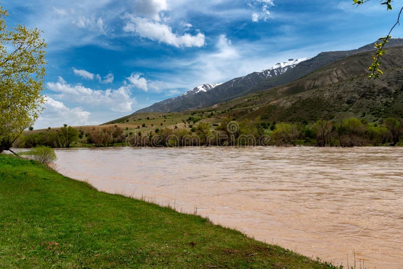 Spring Time Nature River View Stock Photo - Image of foxy, face: 148049016