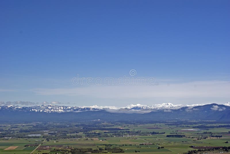 Spring Time in Rural Western USA Stock Image - Image of fields, cold ...