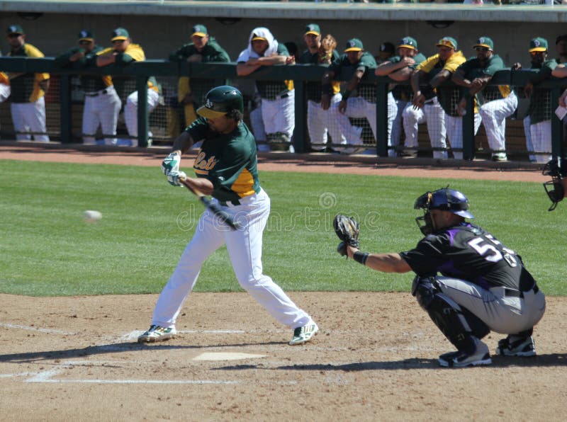 Spring Training in Arizona editorial photography. Image of oakland ...