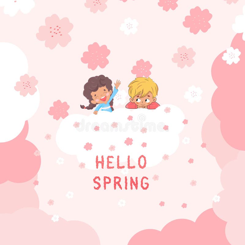 Spring 2024. Translation-spring, Spring is Coming, Stock Vector ...