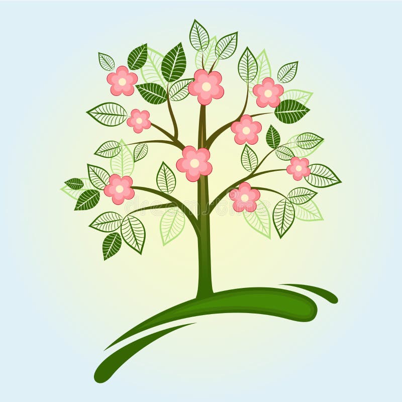 Green Spring Tree Stock Illustrations – 601,998 Green Spring Tree Stock ...