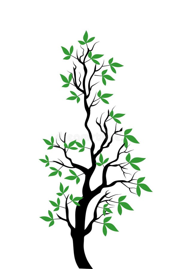 Tree Clipart Vector Illustration Stock Vector - Illustration of ...