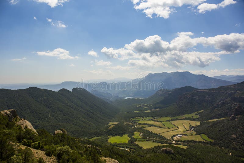 Spring in Tremp, Lleida, Pyrenees, Spain Stock Image - Image of europe ...