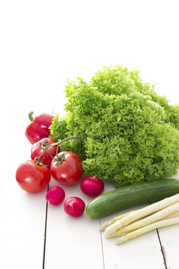 Spring vegetables stock image. Image of fresh, board - 27228787