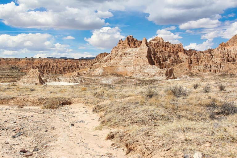 Spring View from Juniper Draw Loop Trail, Cathedral Gorge State Park in ...