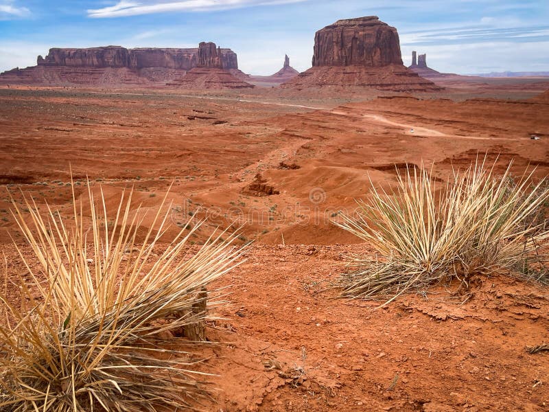 Spring View in Monument Valley on the 17 Mile Drive Stock Photo - Image ...