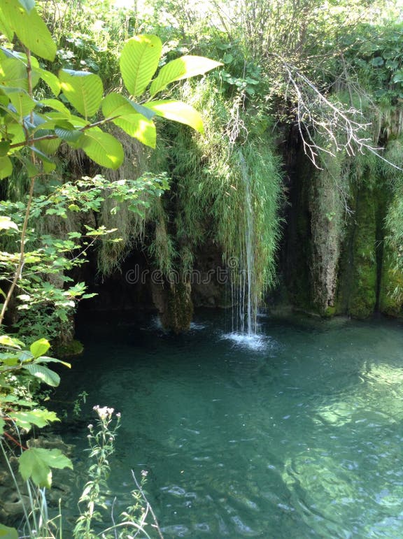 Spring of water stock photo. Image of spring, water, azure - 75062852