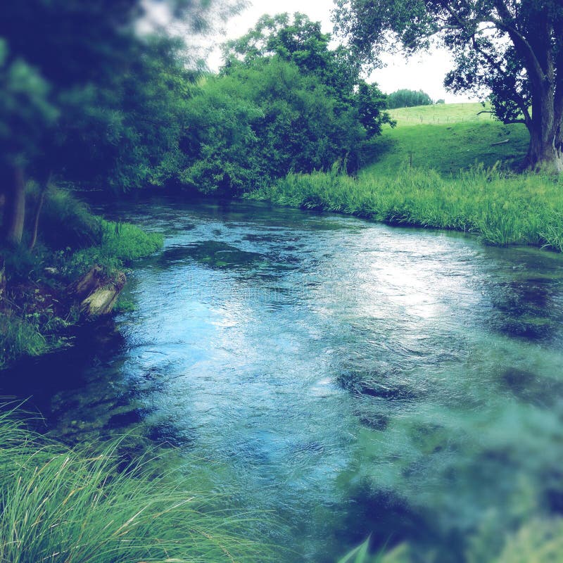 Spring water stock photo. Image of flow, clean, beautiful - 49675726