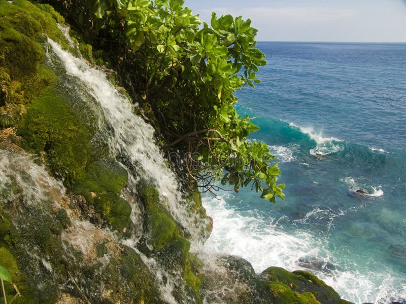 Spring water stock image. Image of balinese, indonesian - 51283245