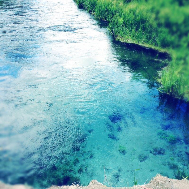 Spring water stock image. Image of clean, flow, purity - 51945085