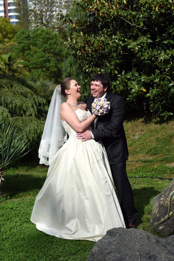 A spring wedding stock photo. Image of happiness, couple - 54476548