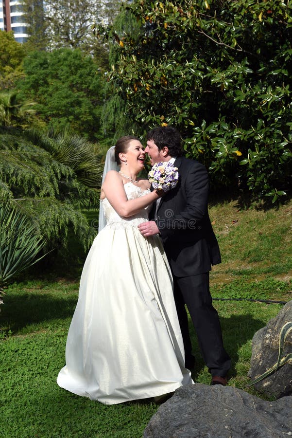 A spring wedding stock photo. Image of couple, feelings - 54288064