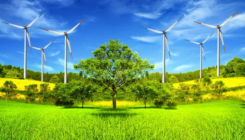 Spring wind stock image. Image of meadow, point, engine - 12634337