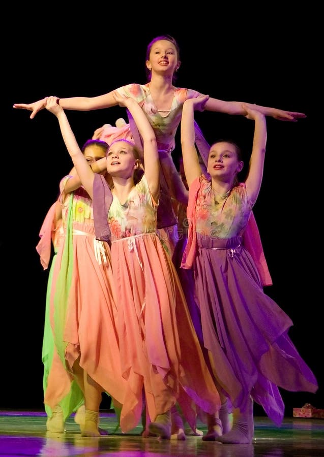 Spring wind editorial stock photo. Image of concert, kids - 25137298