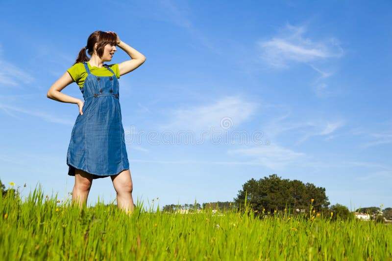 Spring woman stock photo. Image of happiness, lifestyle - 14047072