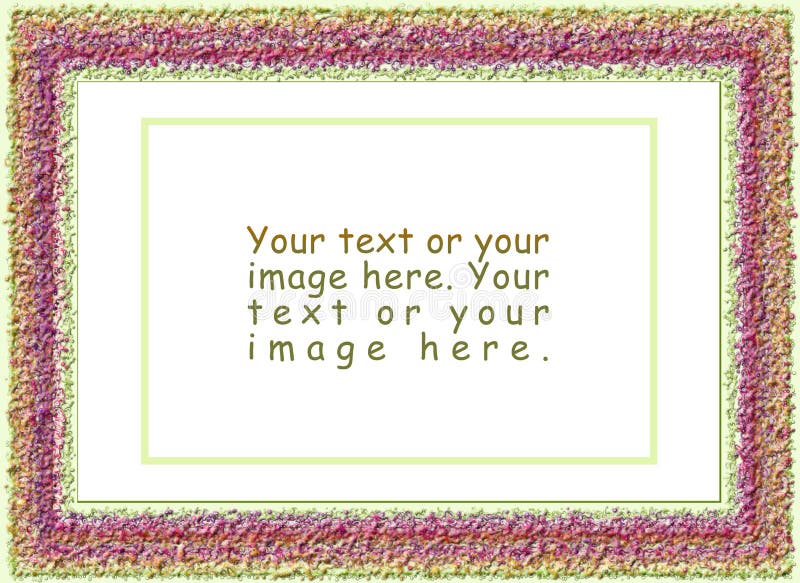 Spring, wool frames stock illustration. Illustration of summer - 10460737