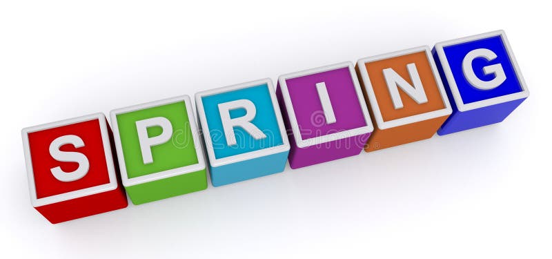 Spring break sign stock image. Image of corner, angle - 36847373