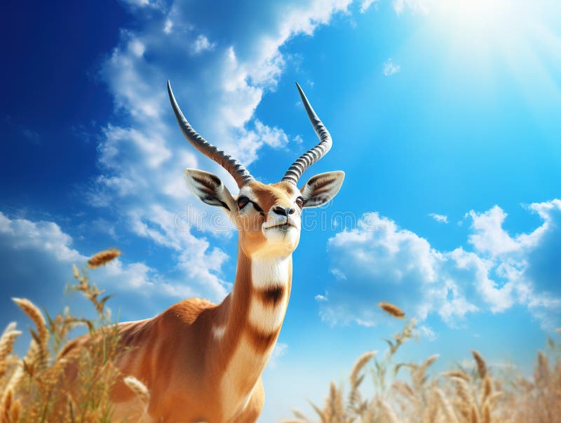 Springbok stock illustration. Illustration of african - 293705879