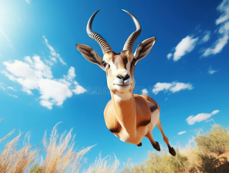 Springbok stock illustration. Illustration of african - 293705879