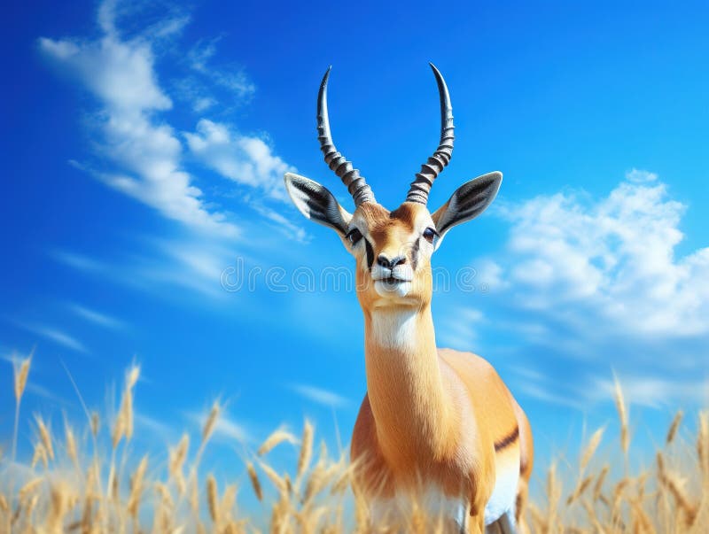 Springbok stock illustration. Illustration of african - 293705879