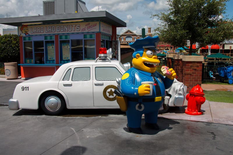 Springfield Home of the Simpsons, Universal Studios Amusement Park ...