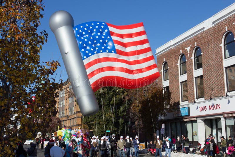 Springfield, MA - November 28 2014 - Parade Editorial Stock Photo ...