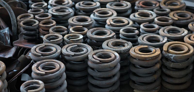 Springs stock image. Image of metallic, scrap, abandoned - 37401821
