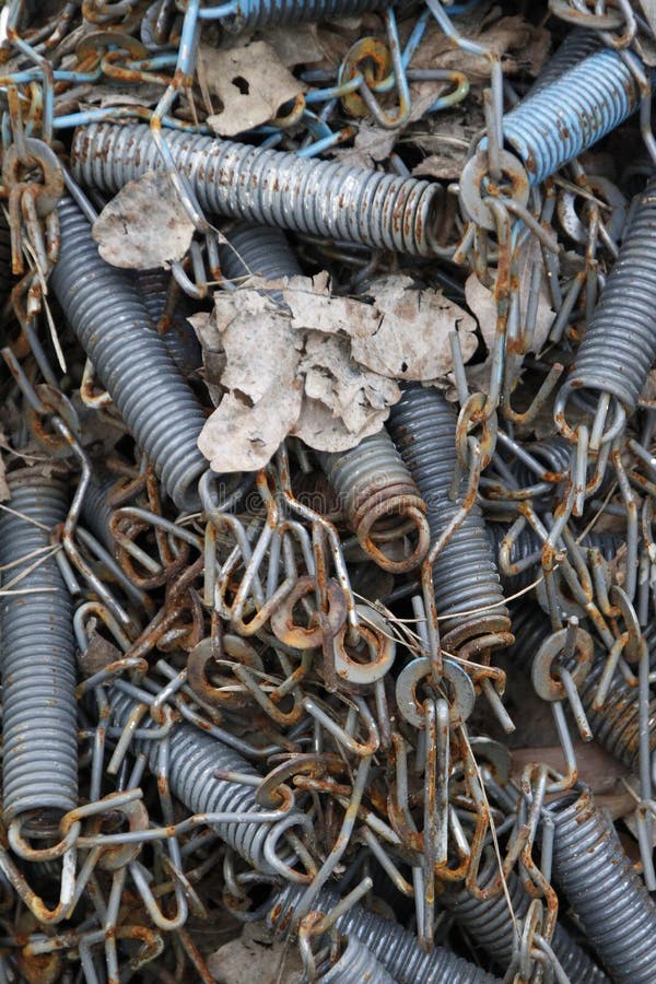 Springs, iron stock image. Image of engineered, expanded - 106034503