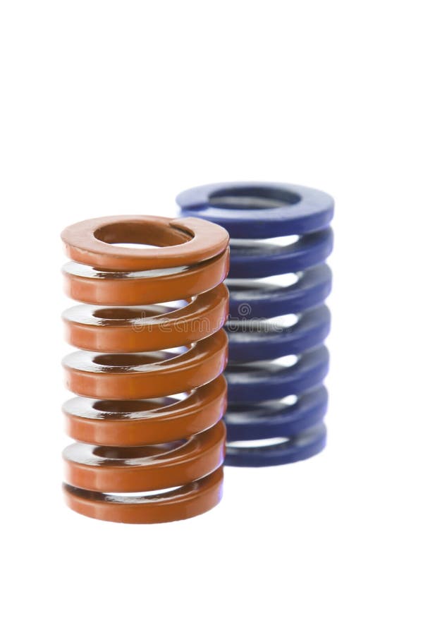 Metal springs stock photo. Image of objects, multiple - 3941906