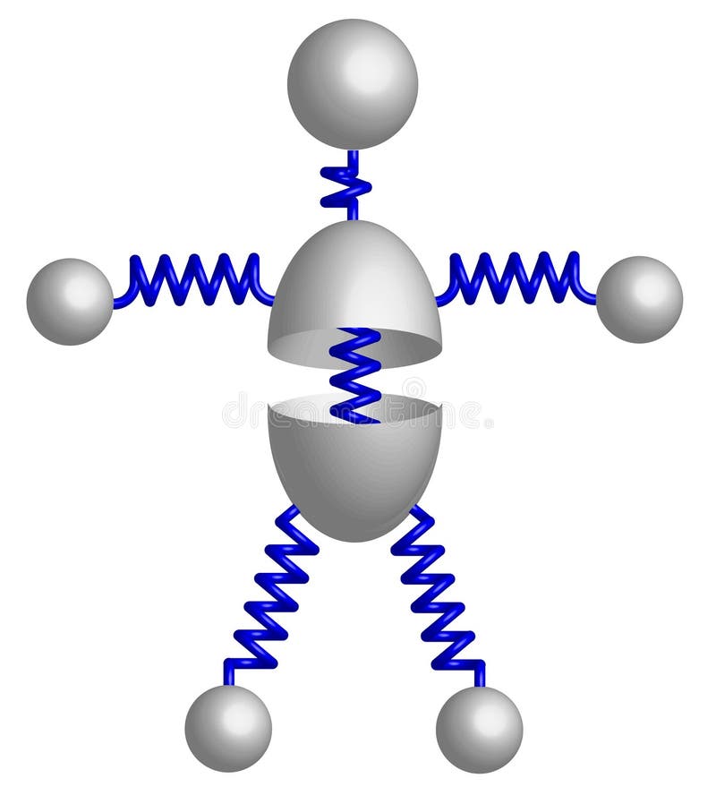 Springs man stock illustration. Illustration of lithesome - 9511151