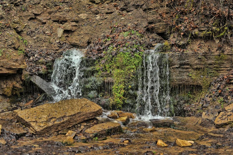 Springs of water stock photo. Image of level, basalt - 46640940