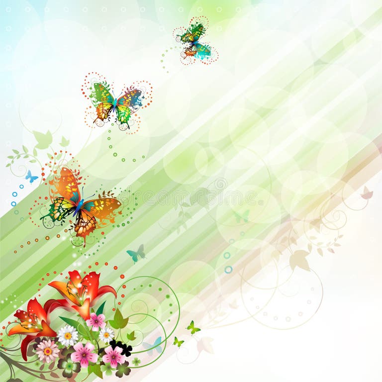 Springtime Background Stock Illustrations – 417,904 Springtime ...