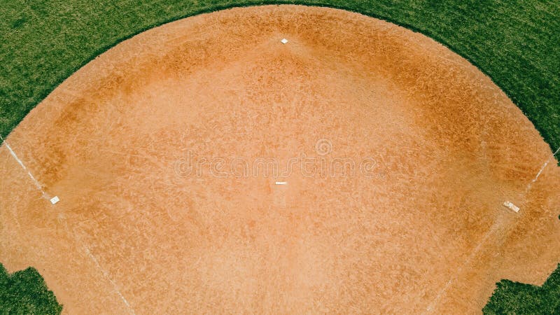 Springtime Baseball Diamonds at Rural Park Stock Photo - Image of light ...