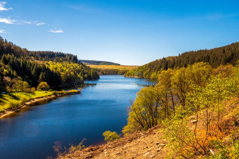 Springtime Lake with Stunning Views Stock Photo - Image of lake ...