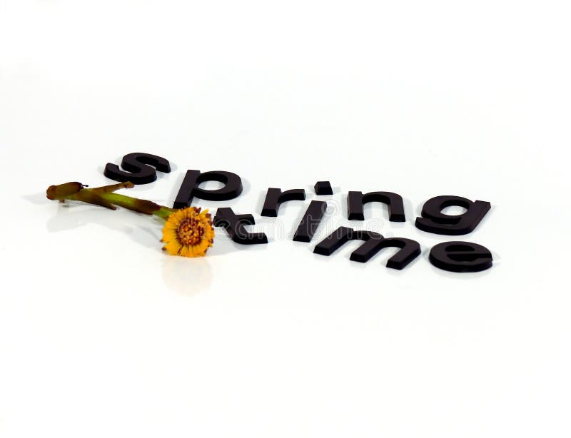 Springtime Letters stock image. Image of spring, concept - 2122389